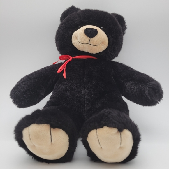 Build-A-Bear | Toys | Buildabear Workshop Retired Dimples 7 Black Teddy ...